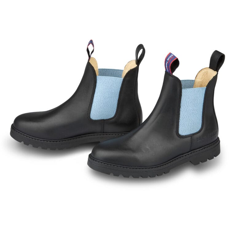 JACKAROO schwarz Lammfell - BLUE HEELER BOOTS