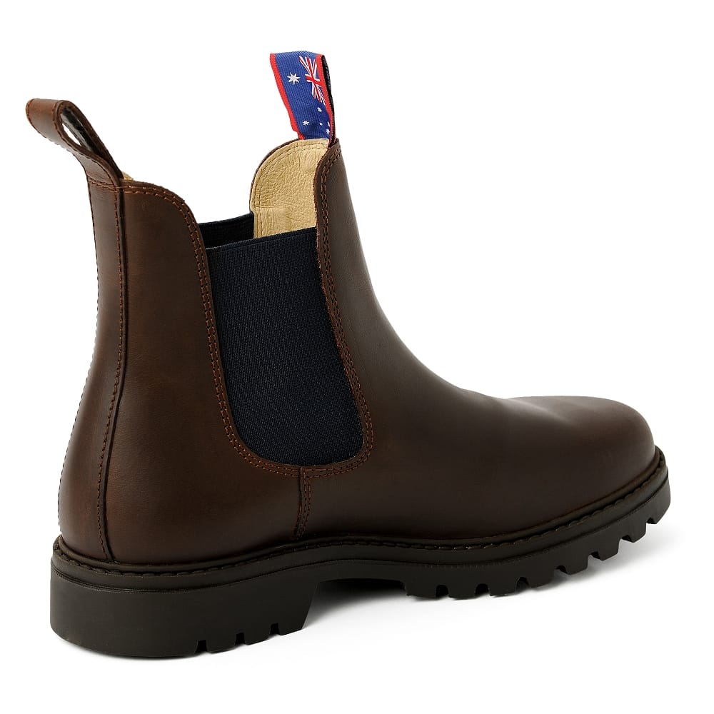 JACKAROO braun blau | Blue Heeler Boots
