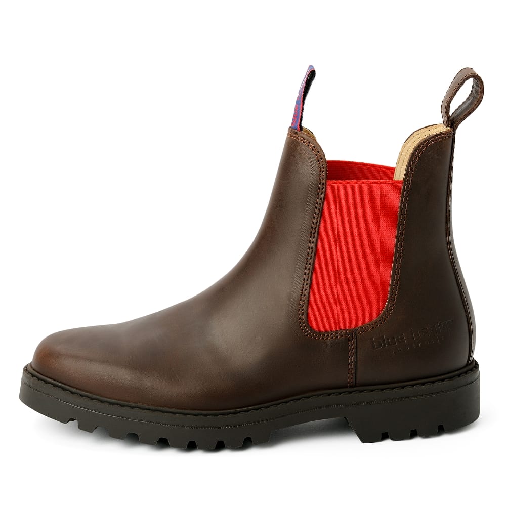 Jackaroo Brau / Rot | Blue Heelr Boots